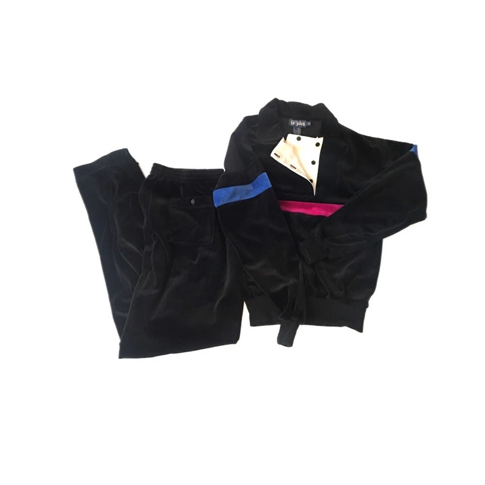 Vintage Velour Tracksuit - Gem